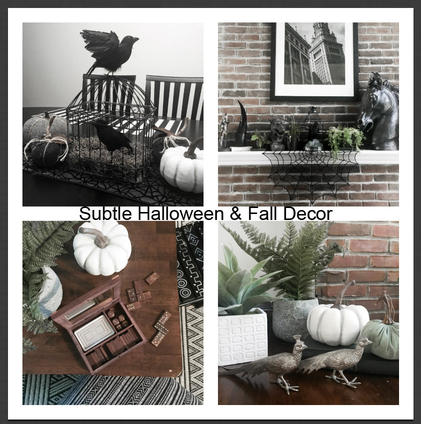 Black and White Halloween and Fall Decor – valerietylercollection