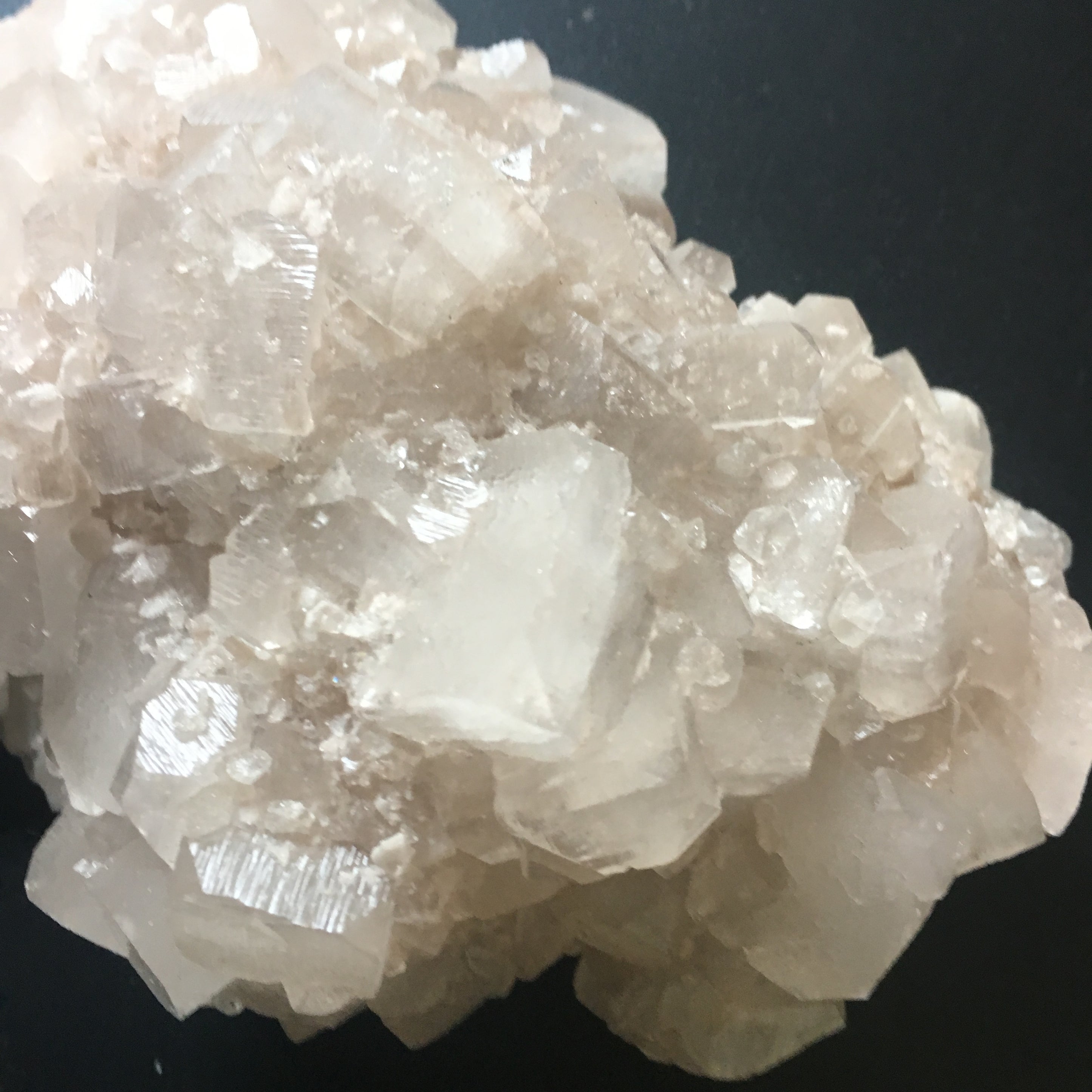 Light Pink Raw Geode Specimen – valerietylercollection